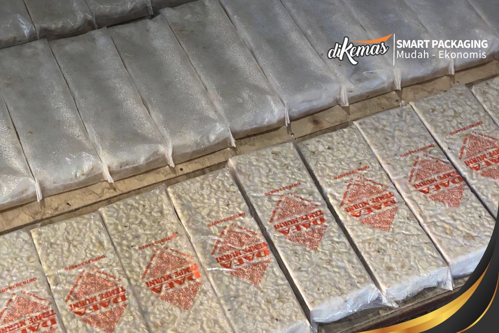 Mesin Kemas Tempe Plastik Bantu Pengemasan Tempe Kemasan Plastik - diKemas